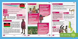 Tanzania Developing Countries Fact Files (teacher made)