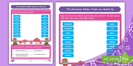 Prefix un- Word Mat - English Resource - Twinkl
