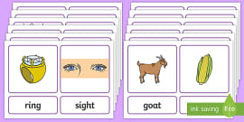 Phase 3 Word Cards (teacher made) - Twinkl