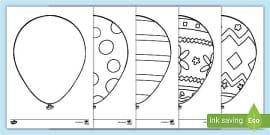 FREE! - Happy Birthday Colouring Card | Twinkl Party