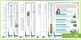 Climate Change Reading Comprehension LKS2 - Differentiated
