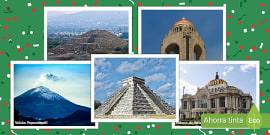 10 lugares importantes de México - Twinkl
