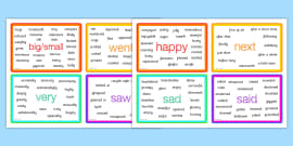 Noun, Adjective, Adverb and Verb Word Mat and Poster Pack - KS2