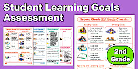 2nd Grade Goals Poster Pack | Grade 2 | Twinkl USA