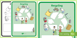 Eco and Recycling Display Posters - Eco School, Eco, Recycle
