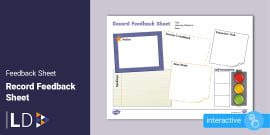 Whole Class Feedback Template for Secondary | Beyond English