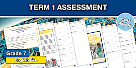 Grade 7 English FAL Oral Assessment with Rubric (CAPS Aligned)
