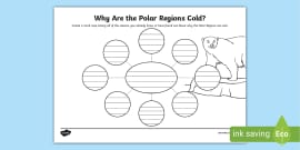The Polar Regions Mind Map,The Polar Regions (Teacher-Made)