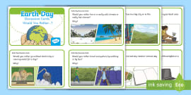 Earth Day Debate Cards | Earth Day Discussion Prompts