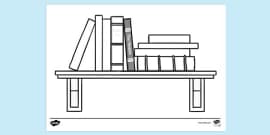 FREE! - Ladder for Shelf Colouring | Colouring Sheets