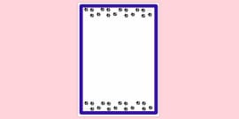 Panda Page Border - Primary Resources (teacher made)