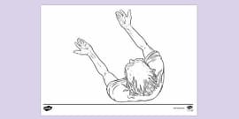 Child's Arm Colouring | Colouring Sheets