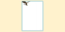 FREE! - Eagle Page Borders (profesor hizo) - Twinkl