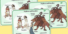 Orpheus and Eurydice Story PowerPoint - story, orpheus, eurydice