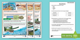 Rivers of the World Reading Comprehension Activity - Twinkl