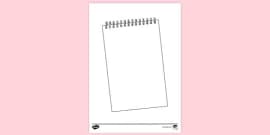 FREE! - Note Paper Colouring | Colouring Sheets - Twinkl
