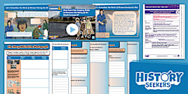 History Seekers: UKS2: Second World War Lesson 1 - Twinkl