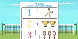 Wimbledon Themed Letter Writing Worksheet (teacher made)