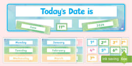 Today s Day And Date Display Pack Printable Calendar Today s Day And Date Display Pack Printable Calendar