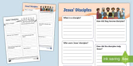 KS1 Jesus' Disciples Display Posters (teacher made) - Twinkl