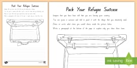 KS2 Refugee Original Story Differentiated Worksheet