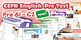 แนวข้อสอบ CEFR A1 พร้อมเฉลย PDF - A1 Level English Test