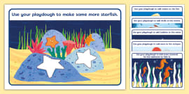 Under the Sea - Make a Scene - Sticker Activity - Twinkl