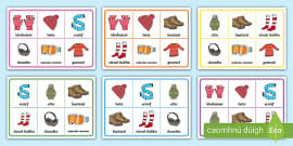 Winter Clothing Bingo (teacher made) - Twinkl