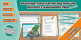 Year 4 Spring 1 Grammar, Punctuation and Spelling Pack