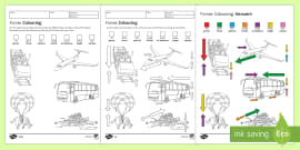 Pushing and Pulling Forces Worksheet - push and pull, pushing and pulling