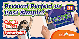 Present Perfect and Past Simple Lesson Pack | ESL