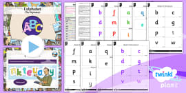 Alphabet Audio PowerPoint French - letters, sounds, pronunciation, speaking