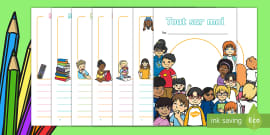 Livret : Tout sur moi (teacher made) - Twinkl