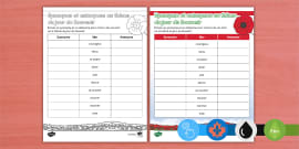 Remembrance Day Poppy Worksheet in French | Twinkl - Twinkl