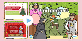 FREE! - Pantomime Colouring Page | Colouring Sheets - Twinkl