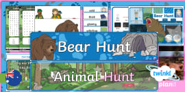 We're Going on a Bear Hunt Sequencing Cards | Free Resource