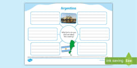 KS2 Argentina Fact Cards - Geography (teacher made) - Twinkl