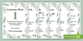 Botanical-Themed Editable Poster - Classroom Display