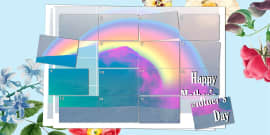 Mother's Day Poem | Rainbow Poetry Template (teacher made)