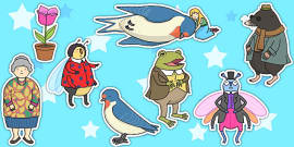 Thumbelina Word Mat (teacher made) - Twinkl