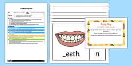 Initial Sound All About My Body Busy Bag Resource Pack for Parents