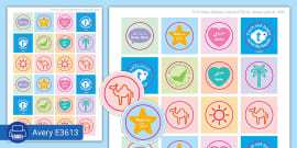 KS2 Smiley Faces Themed Reading Sticker Reward Bookmarks