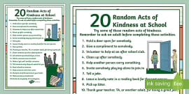 Kindness Day Display Banner (teacher made)