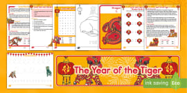 Lunar New Year Primary Celebration Pack French