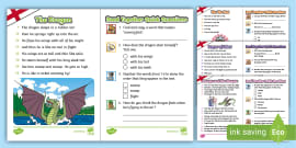 FREE! - St George's Day Word Mat (teacher made)
