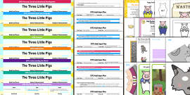 The Three Little Pigs Lesson Plan Ideas KS1 - traditional tales