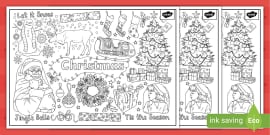 Christmas Mindfulness Colouring Pack | Resources | Twinkl