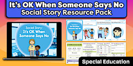 Stay Safe, Stay Here Elopement Social Story Resource Pack