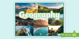 Geography Photo Book Cover