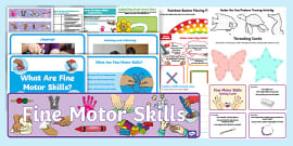 Fine Motor Skills Activity Cards (teacher made)